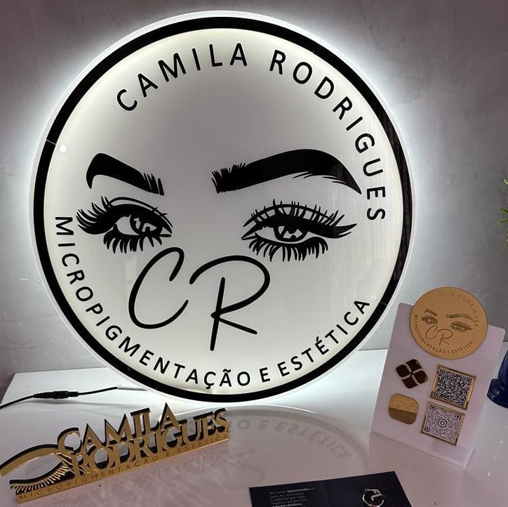 Kit Placa Neon Led - Acrílico Personalizado - Compre online e parcele ...